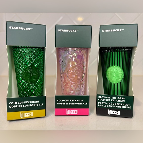 Starbucks | Accessories | Starbucks X Wicked Elphaba Glinda Emerald ...
